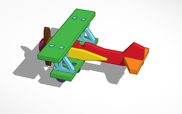 3D design Airplane | Tinkercad