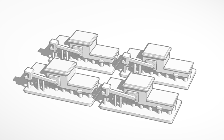 3D design HO Scale Switch Motor - Tinkercad