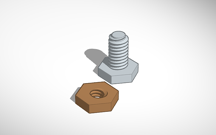 3D design Tornillo - Tinkercad