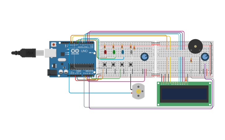 Circuit design Test Pot Bomb 2 - Tinkercad
