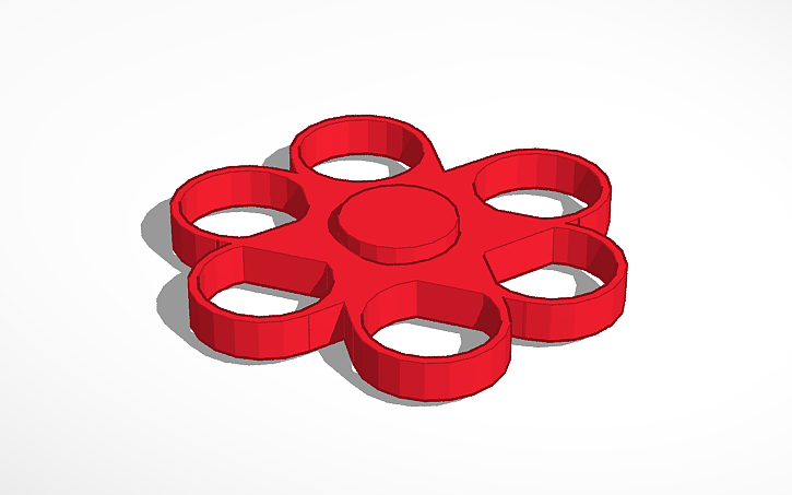 3D design Fidget spinner - Tinkercad