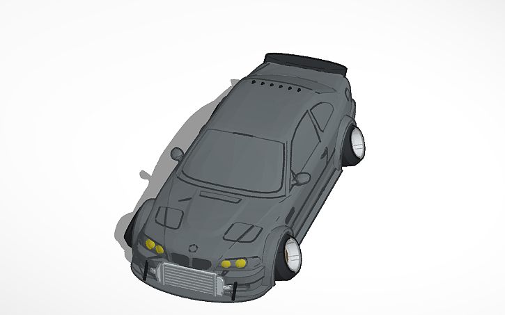 3D design izayah's drift car - Tinkercad