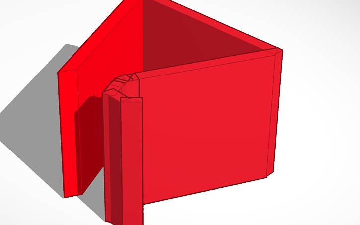 3D design porte telephone - Tinkercad