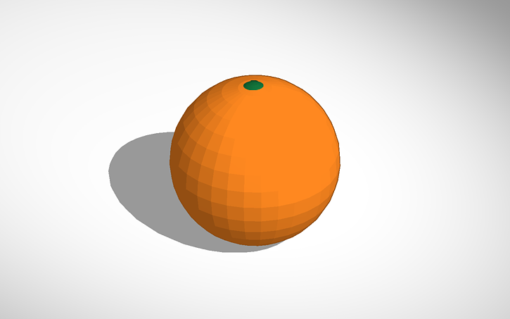 3D design Brave Orange | Tinkercad