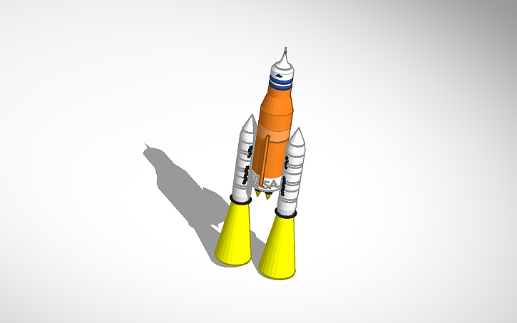 3D design Rocket (NASA) | Tinkercad