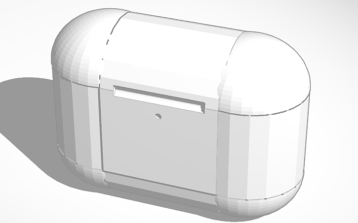 3D design AirPod Pro 2 - Tinkercad