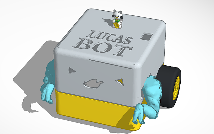 3D design esteban lucas bot | Tinkercad