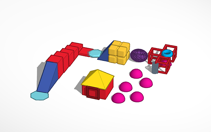 3D design obstacle course - Tinkercad