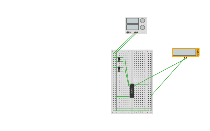 Circuit design NOR2_Croitoru_Sebastian_1.1B - Tinkercad