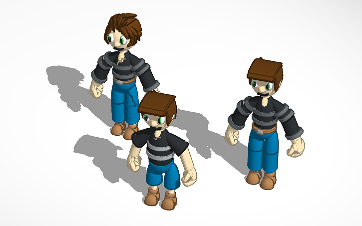 3D design C.C. (Evan\Chris\Mike) Afton (dark henry) | Tinkercad
