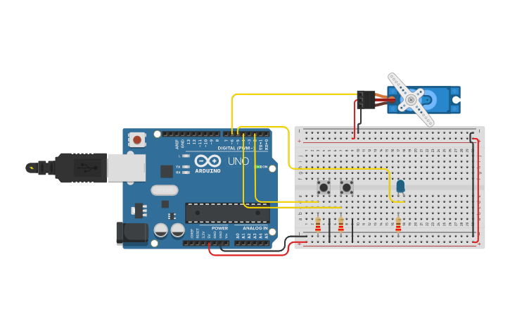 Circuit design Laboratory #5 - Tinkercad