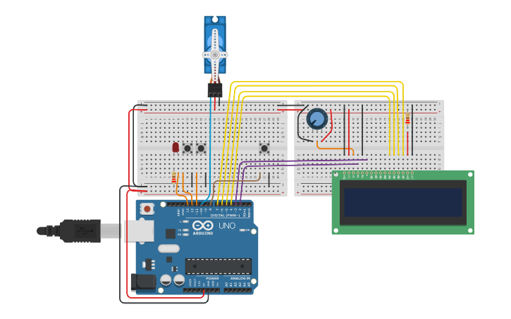 Circuit design 1 ejercicio 4 clase Manuel | Tinkercad