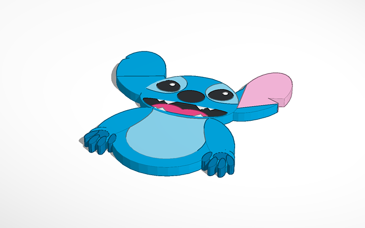 3D design Stitch - Tinkercad