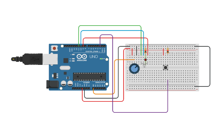 Circuit design Assignment #6 Level 3 - Tinkercad