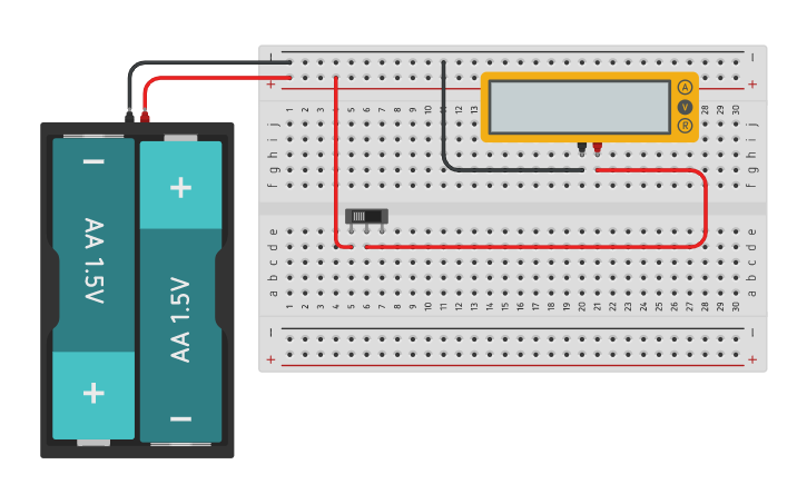 Circuit design Input 2 - Tinkercad