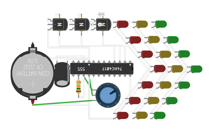Circuit Design Led Tinkercad