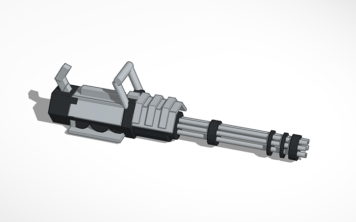 3D design Copy of Minigun | Tinkercad