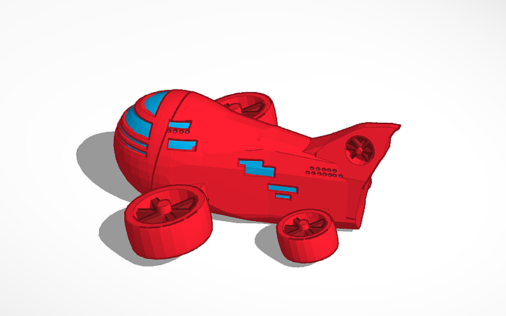 3D design Toppat Airship - Tinkercad