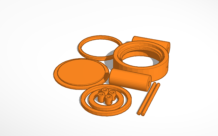 3D design Watch Template - Tinkercad