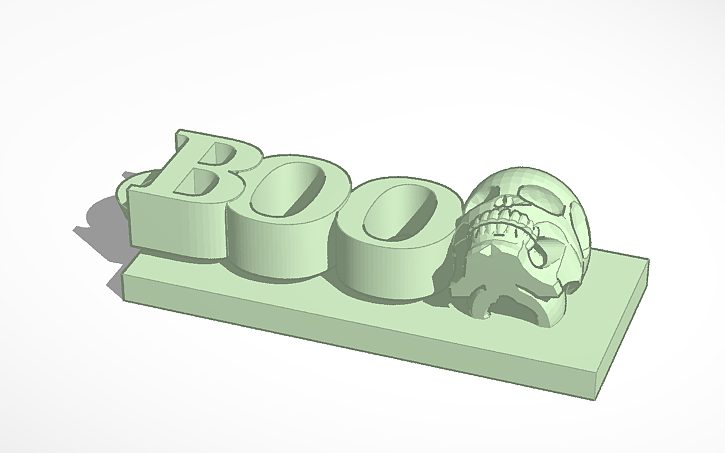 3D design Halloween - Tinkercad