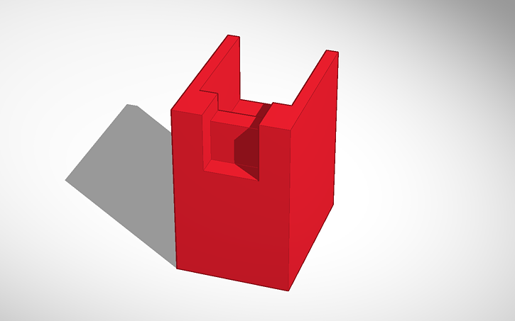 3D design Hall Sensor Bracket - Tinkercad