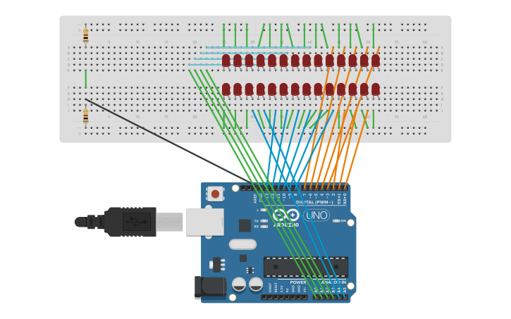 Circuit design Instruction Programmer 2.0 | Tinkercad