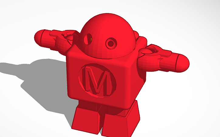 3D design Maker Faire Robot Move Circuit Assembly - Tinkercad