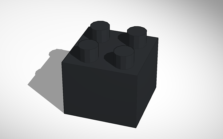 3D design Lego brick | Tinkercad