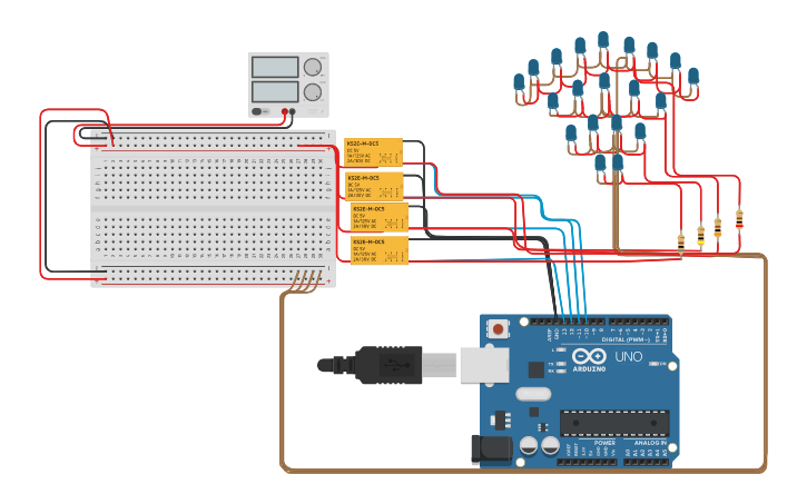 Circuit Design Relay Mas Complicado Tinkercad