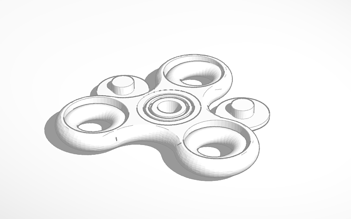 3D design Fidget Spinner | Tinkercad