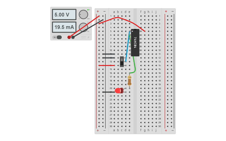 Circuit design CPE 100L - Lab 2 Experiment 4 | Tinkercad Circuit design CPE 100L - Lab 2 Experiment 4 | Tinkercad