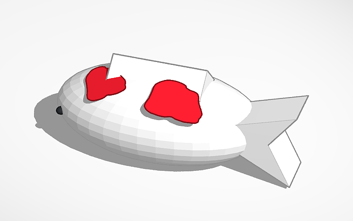 3D design Koi Fish - Tinkercad