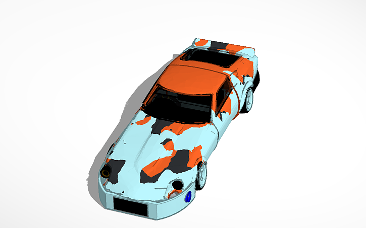 3D design `MY DREAM CAR` Datsun 240z | Tinkercad