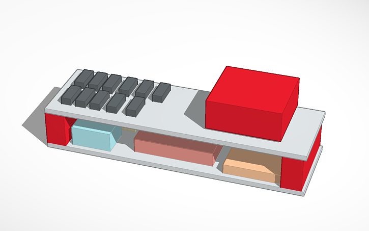 3D design FRC Electronics - Tinkercad
