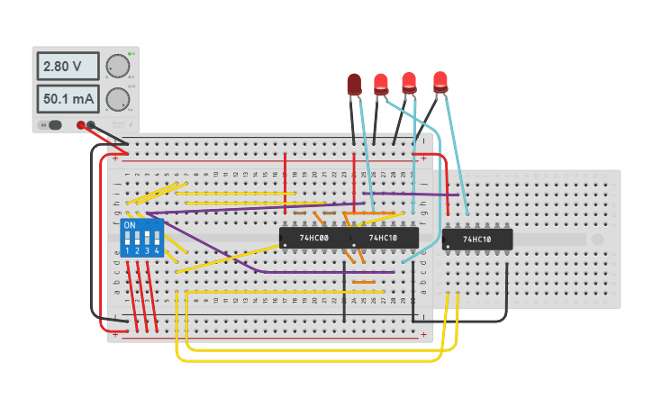 Circuit design decoder - Tinkercad