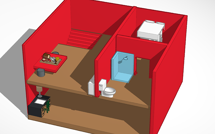 3D design doll house | Tinkercad