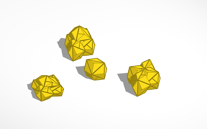 3D design Stellated Octahedron Rev 1 | Tinkercad