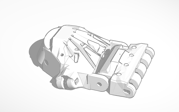 3D design Copy of Robotic hand - Tinkercad