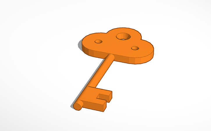 3D design Key - Tinkercad
