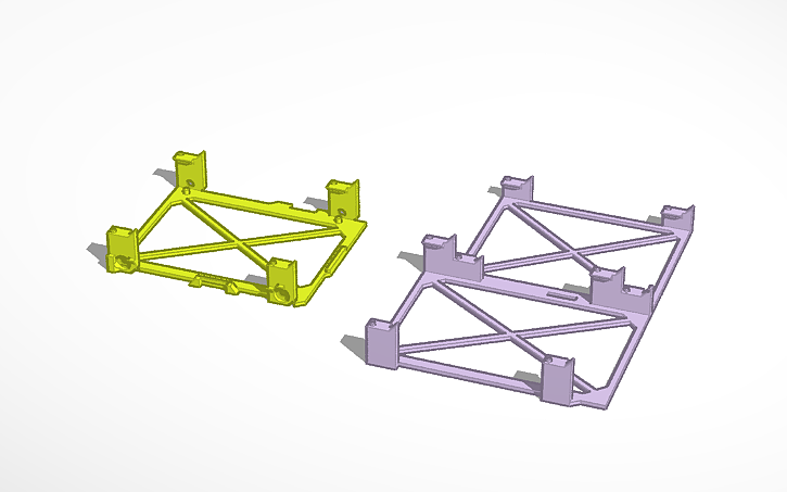 3D design 2.5 inch hard drive bays - Tinkercad