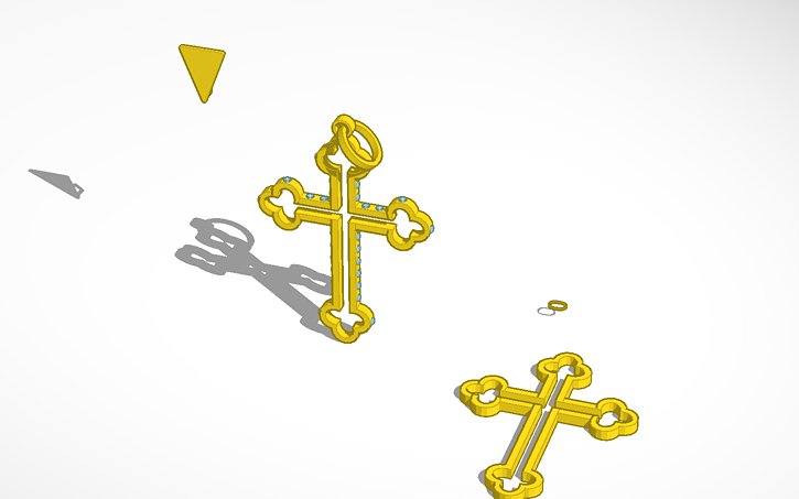 3D design Cross - Tinkercad