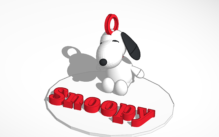 3D design Spw Snoopy! - Tinkercad
