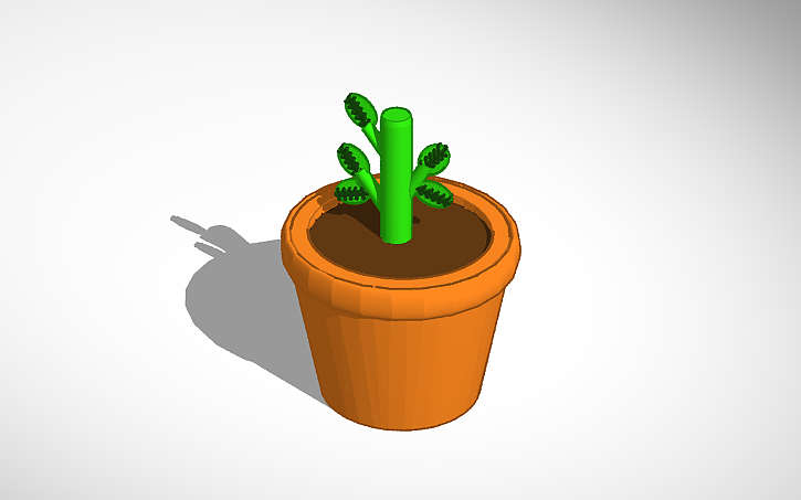 3D design plant - Tinkercad