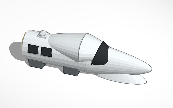 3D design Bullet train - Tinkercad