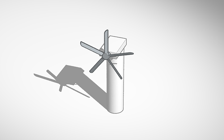3D design Windmill - Tinkercad