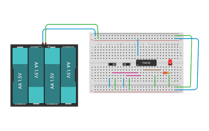 Circuit design Sizzling Elzing-Trug - Tinkercad