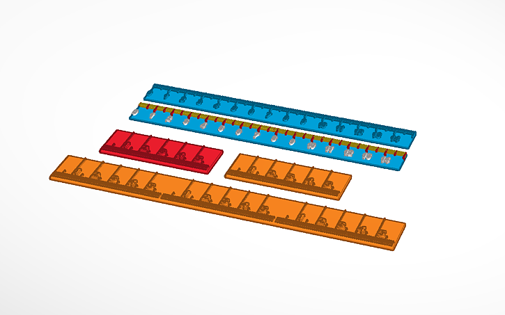 3D design 13-ruler | Tinkercad
