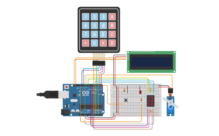 Circuit design Tugas Project 3 - Tinkercad