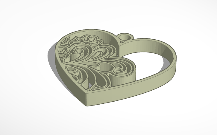 3D design Heart | Tinkercad