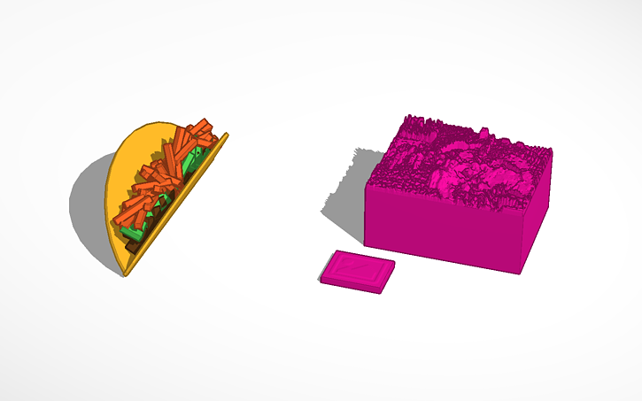 3D design Taco | Tinkercad